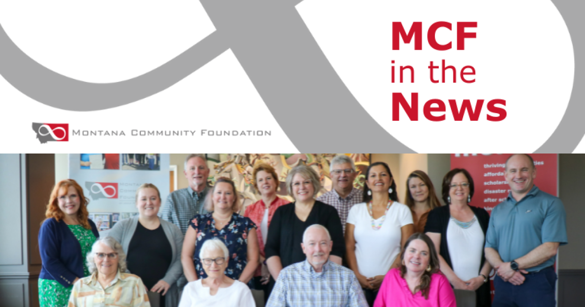 Montana Community Foundation | Montana Community Foundation Welcomes…